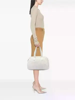 Bottega Veneta Nappa Intrecciato Handbag - White
