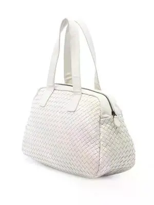 Bottega Veneta Nappa Intrecciato Handbag - White
