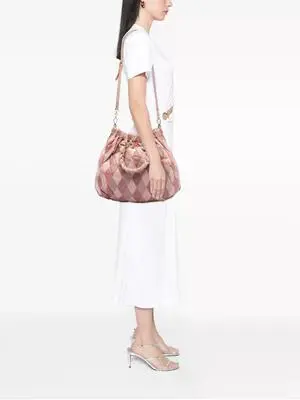 Miu Miu 2008 Harlequin Nappa Satchel