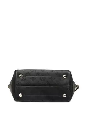 LOUIS VUITTON Monogram Mahina Hina Pm Satchel - Black