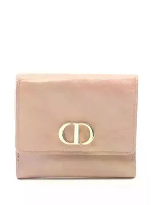 Dior 2000s 30 Montaigne Trifold Wallet - Pink