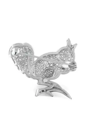 LB EXCLUSIVE 18k White Gold And Platinum Diamond Squirrel Brooch