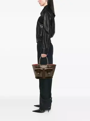 LOUIS VUITTON Damier Ebene Manosque Gm Tote Bag