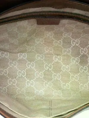 Gucci Grained Calfskin Harness Shoulder Bag