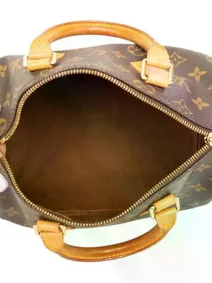 LOUIS VUITTON Monogram Speedy 25 Boston Bag