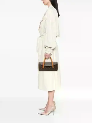 LOUIS VUITTON Monogram Sonatine Handbag - Brown