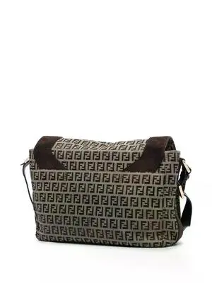 Fendi Zucchino Canvas Messenger Bag