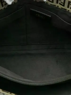 Fendi Zucchino Canvas Messenger Bag