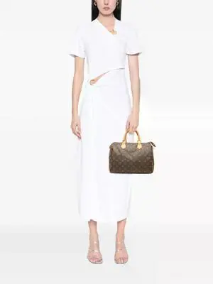 LOUIS VUITTON 2010 Monogram Speedy 30 Boston Bag - Brown