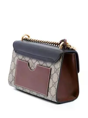 Gucci 2016-2026 Small Gg Supreme Padlock Crossbody Bag