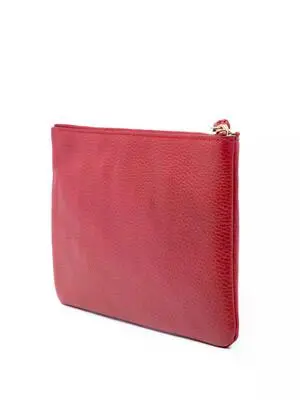 Gucci Calfskin Bamboo Clutch Bag
