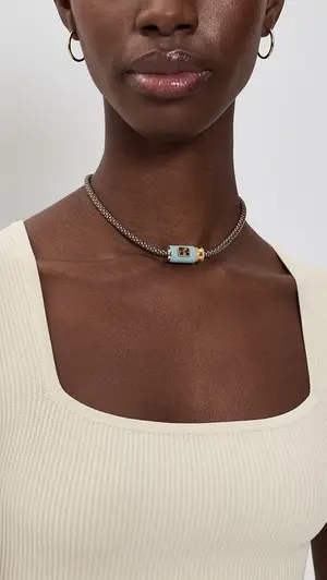 ROXANNE ASSOULIN Cylinder Cord Necklace