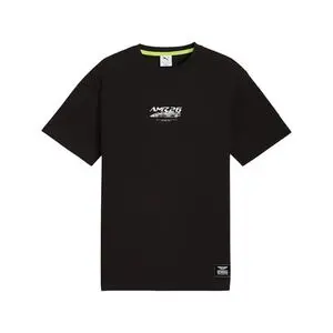 PUMA Aston Martin Aramco Formula 1 Team Graphic Tee Shirt - Puma Black