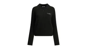 Givenchy Logo Polo Shirt Sweater - Black