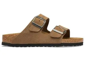 BIRKENSTOCK Arizona Suede Leather - Dark Tea