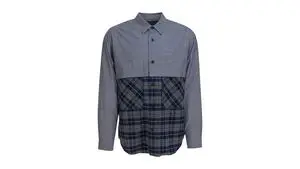 Comme Des Garçons Cotton Inserts Shirt - Black