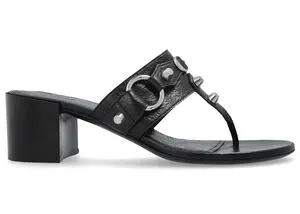 Balenciaga City 50mm Sandals - Black