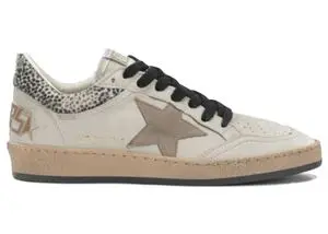 GOLDEN GOOSE Ball Star Sneakers With Leopard Print Accents