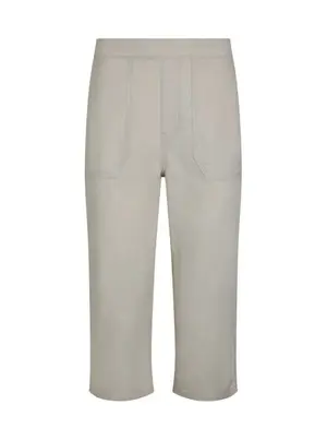WEIRD FISH Anyar 3/4 Length Ripstop Trousers - Oyster