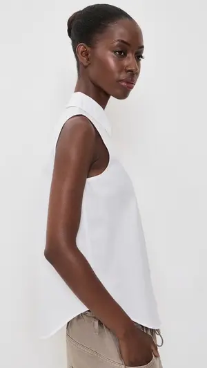 HERSKIND Sleeveless Bow Detail Shirt