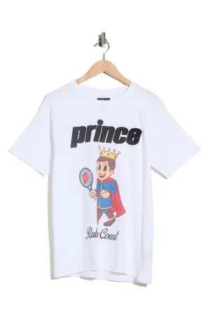 PRINCE Graphic Print Cotton-blend T-shirt