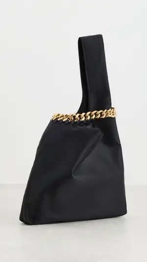 Stella McCartney Falabella Satin Wristlet Bag