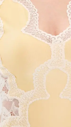 Rabanne Lace And Jersey Gown