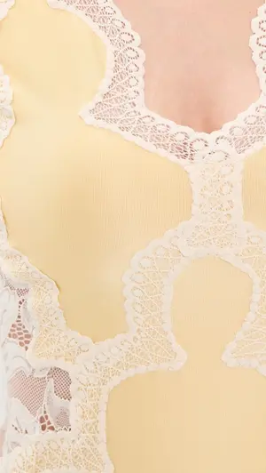 Rabanne Lace And Jersey Gown