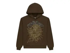 SP5DER Og Web Rhinestone Hoodie