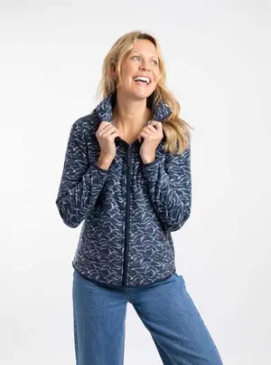 Women's Printed Fleece Jackets