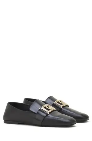 LANVIN Mother & Daughter Slip-on Loafers - Black