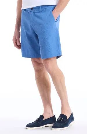 Robert Graham Thresher Crinkled Woven Shorts