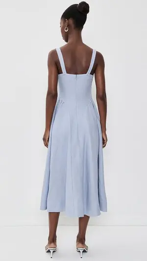 REFORMATION Birdie Linen Dress