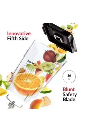 BLENDTEC Wildside Wet Dry Fillable Professional Grade Blender Jar