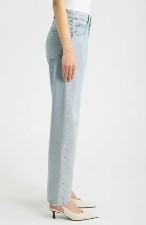 FRAME The Essential Straight Leg Jeans