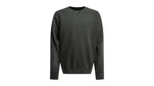 MAISON MARGIELA Crewneck Logo Sweatshirt - Black