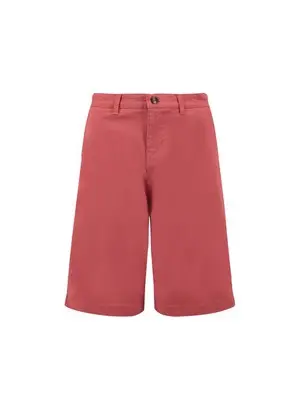 WEIRD FISH Annalise Knee Length Chino Shorts - Nantucket