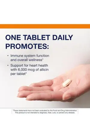 METAGENICS Supergarlic High-potency Garlic Supplement 90 Tablets