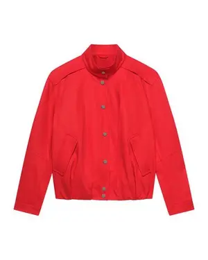 Mint Velvet Funnel Neck Bomber Jacket