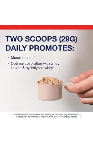 METAGENICS Perfect Protein Cross-flow Micro-filtered Whey Isolate Powder 30 Servings