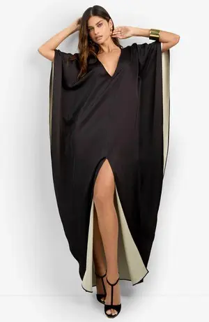 Trina Turk Riva Maxi Dress - Black