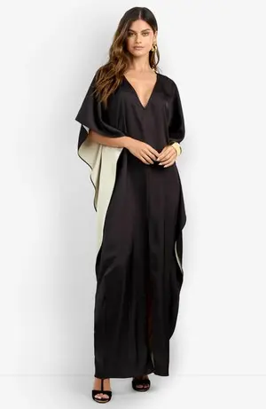 Trina Turk Riva Maxi Dress - Black