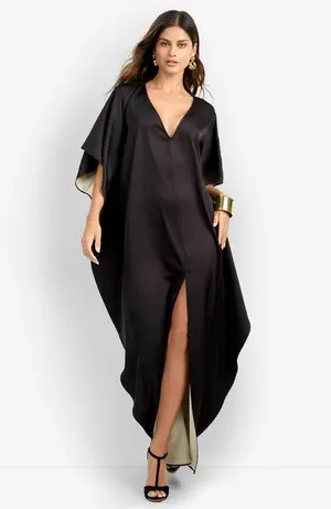 Trina Turk Riva Maxi Dress - Black