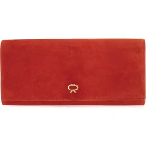 GIANVITO ROSSI Monica Clutch - Orange Suede