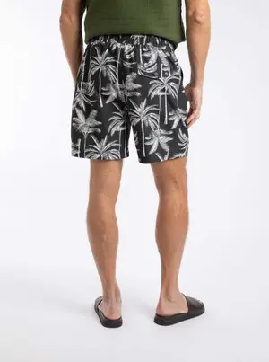 WEIRD FISH Orcha Printed Swim Shorts