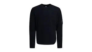 C.P. COMPANY Crewneck Sweatshirt Logo Sweater - Blue
