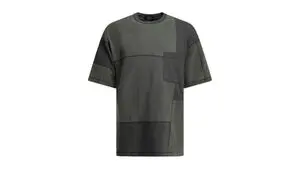 Comme Des Garçons Patchwork Crewneck Sweat-shirt T-shirt - Black