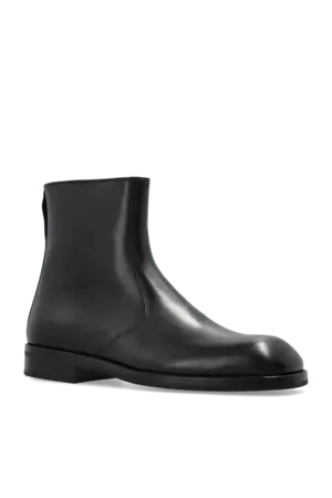 LEMAIRE Leather Ankle Boots