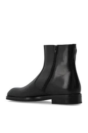 LEMAIRE Leather Ankle Boots