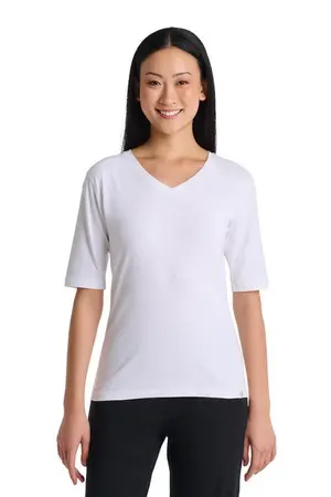 Coolibar Morada Fitted V-neck Short Sleeve T-shirt